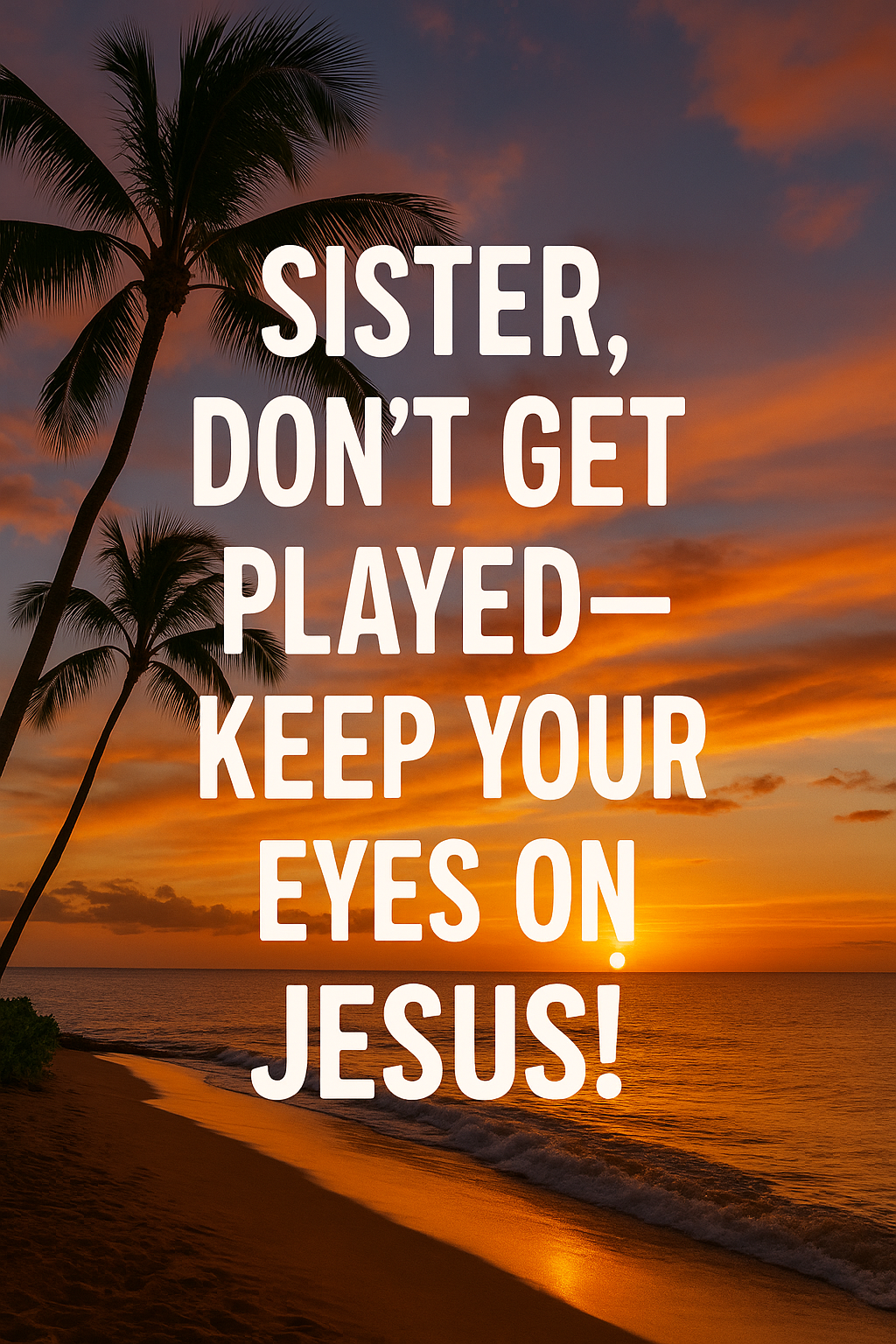 “Girl, Don’t Get Played — Keep Your Eyes on Jesus!” | Woman of Faith on ...
