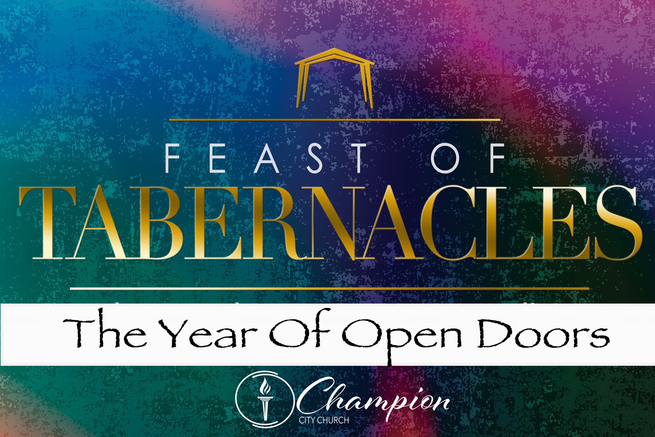 FEAST OF TABERNACLE 2023 | Voice Of Fire : With Alexander & Sandra Sarraga