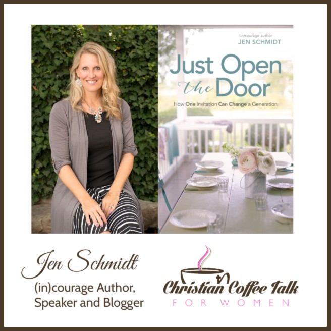 Ep59. Open Door Living with Jen Schmidt | Christian Coffee Talk
